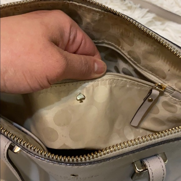 kate spade | Bags | Kate Spade Nude Neutral Beige And Gold Crossbody ...